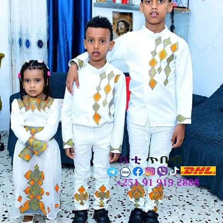 Habesha Traditional Kids Dress / 1 - East Afro Dress - Buy & Sell ...