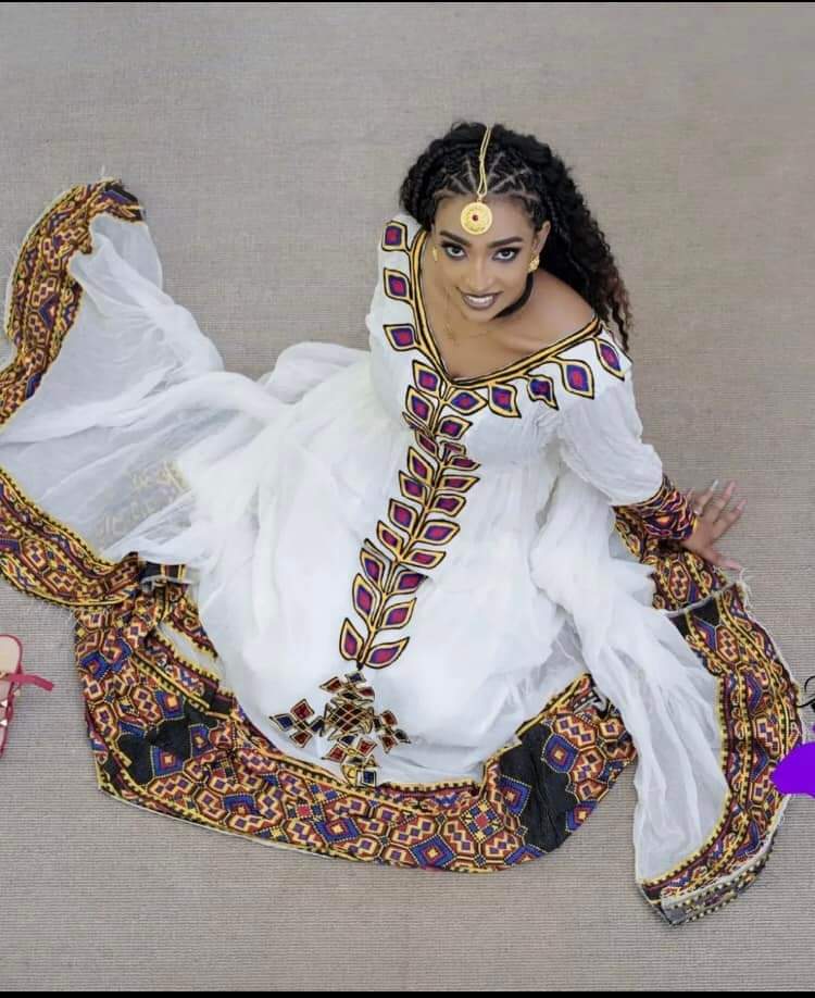 Eritrean and Ethiopian habesha traditional dress - East Afro Dress ...