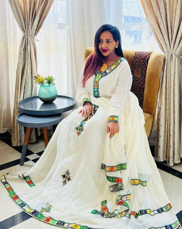 Eritrean and Ethiopian habesha traditional dress - Habesha dress