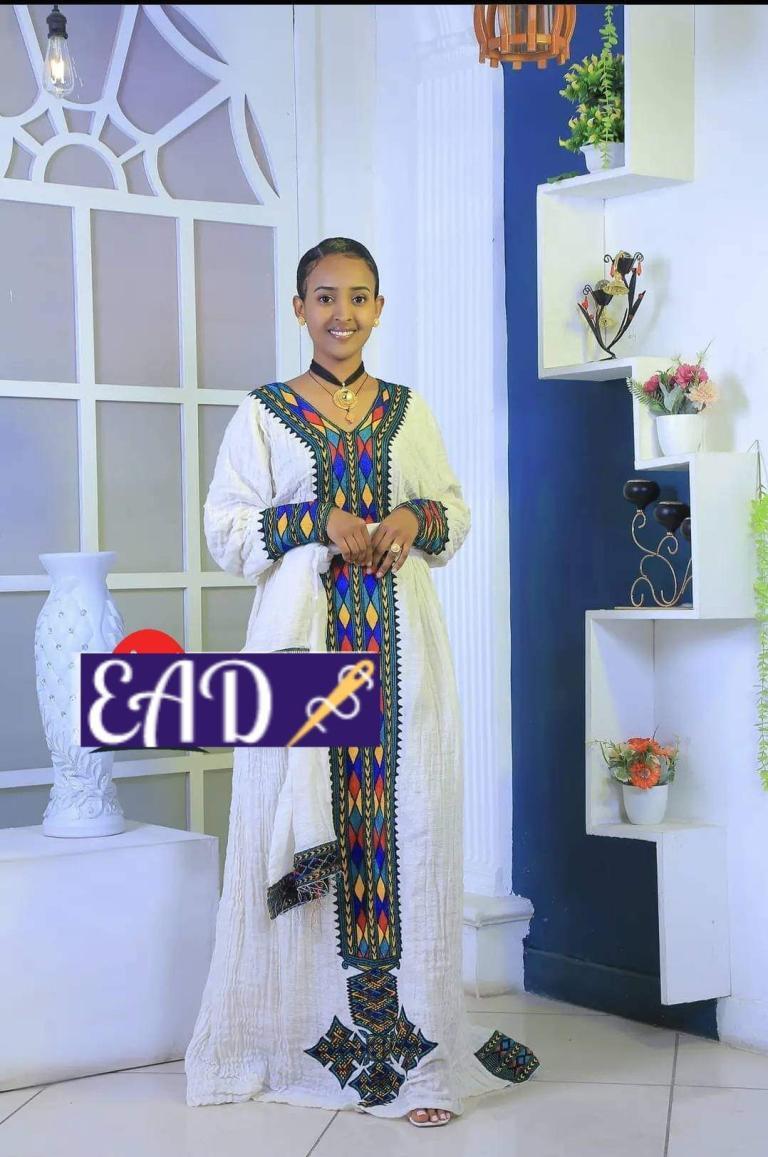 Eritrean and Ethiopian habesha traditional dress - Habesha dress