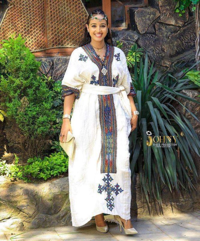 Eritrean and Ethiopian habesha traditional dress - Habesha dress